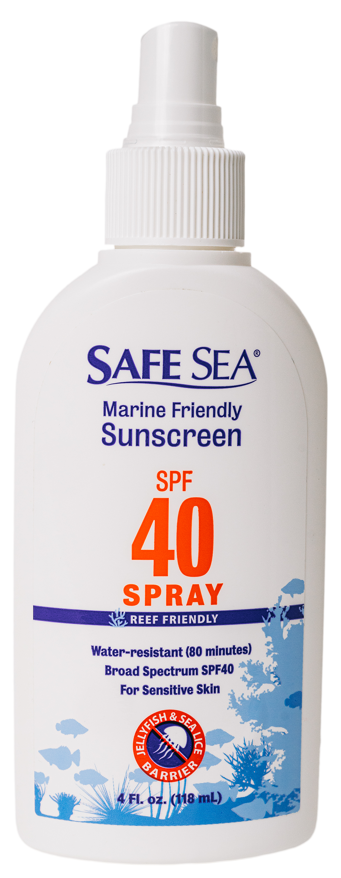 Safe Sea Anti-Jellyfish SPF 40 Sunscreen Lotion Spray | Cabela's